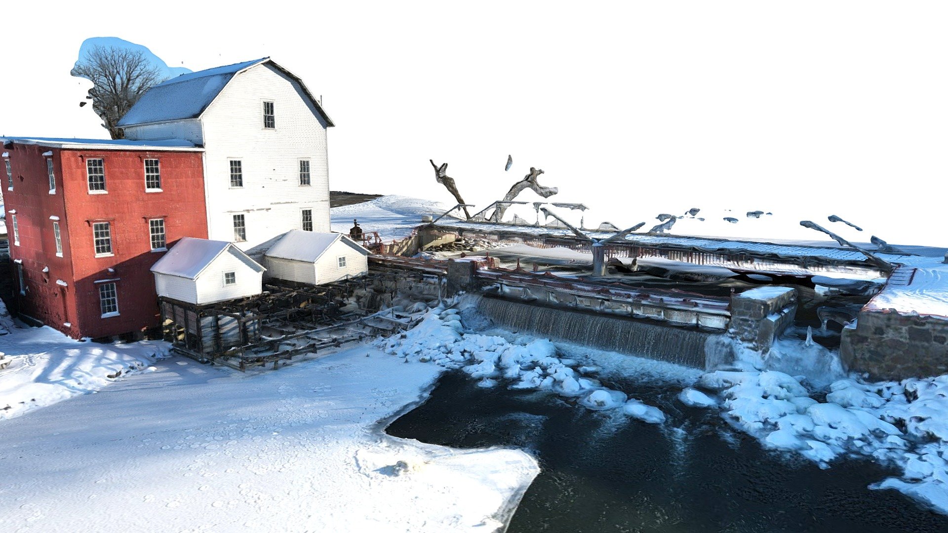 Phelps Mill - Otter Tail County, Minnesota - Download Free 3D model by ...