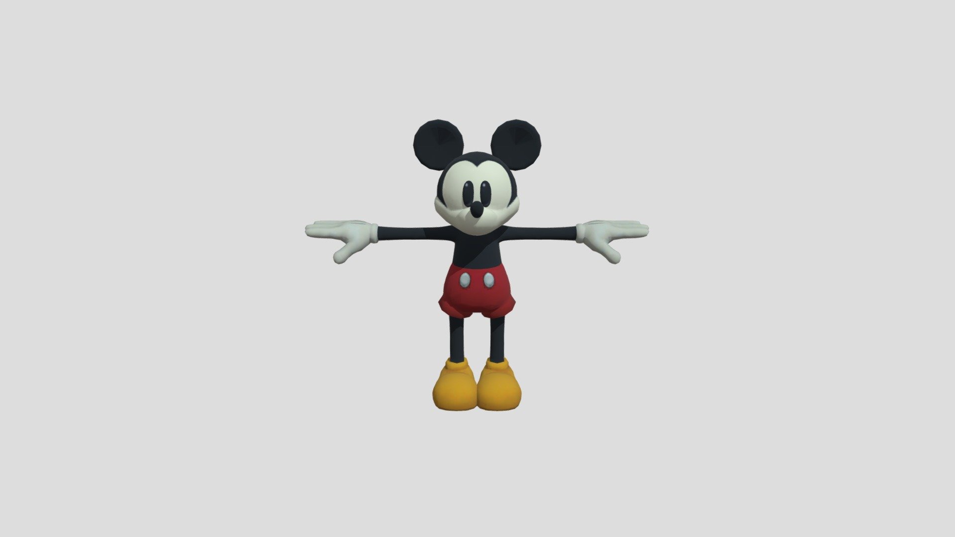 Mickey Mouse Chicken Dance - Download Free 3D model by Renato Solar ...