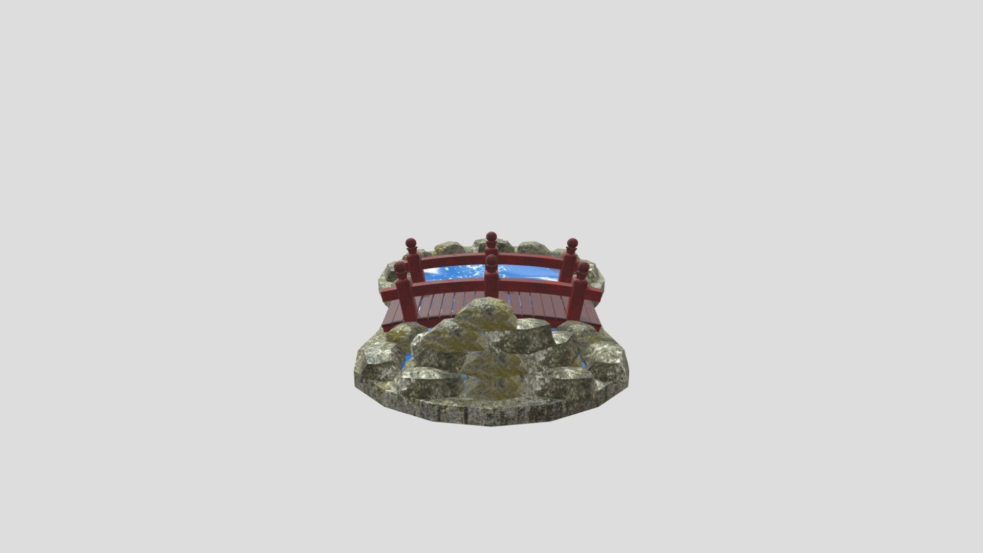 Fish Pond - 3D model by kuchengkurap [d940140] - Sketchfab
