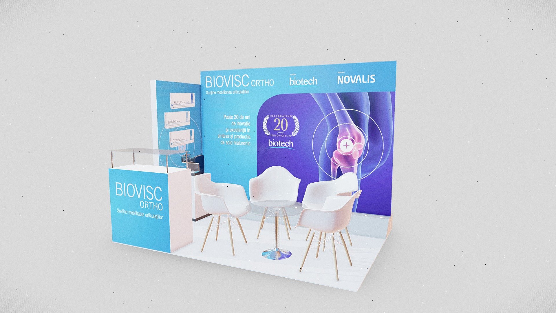 Stand 3x2m - 3D model by Grafica si Tipar - Agentie de productie ...