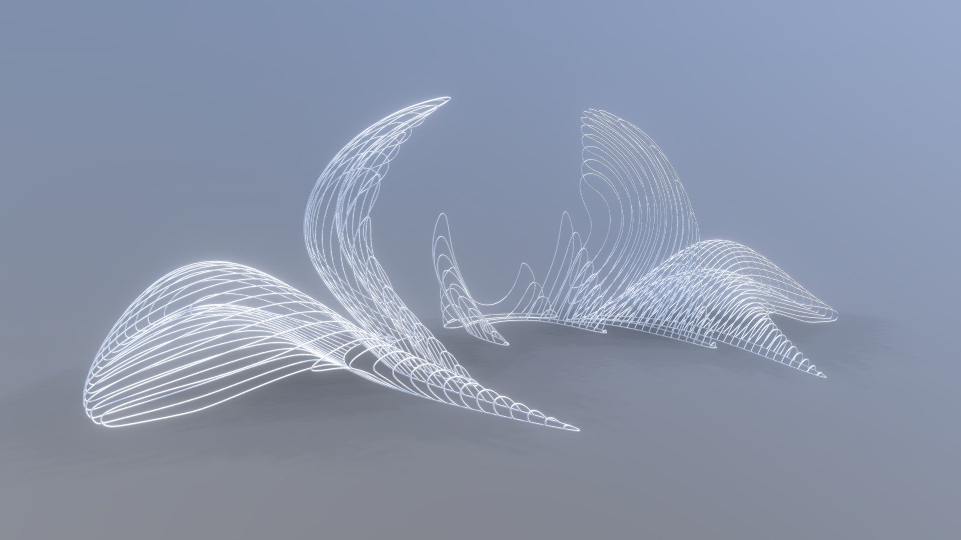 PARAMETRIC FLOWER WEDDING DECOR INSTALLATION - Buy Royalty Free 3D ...