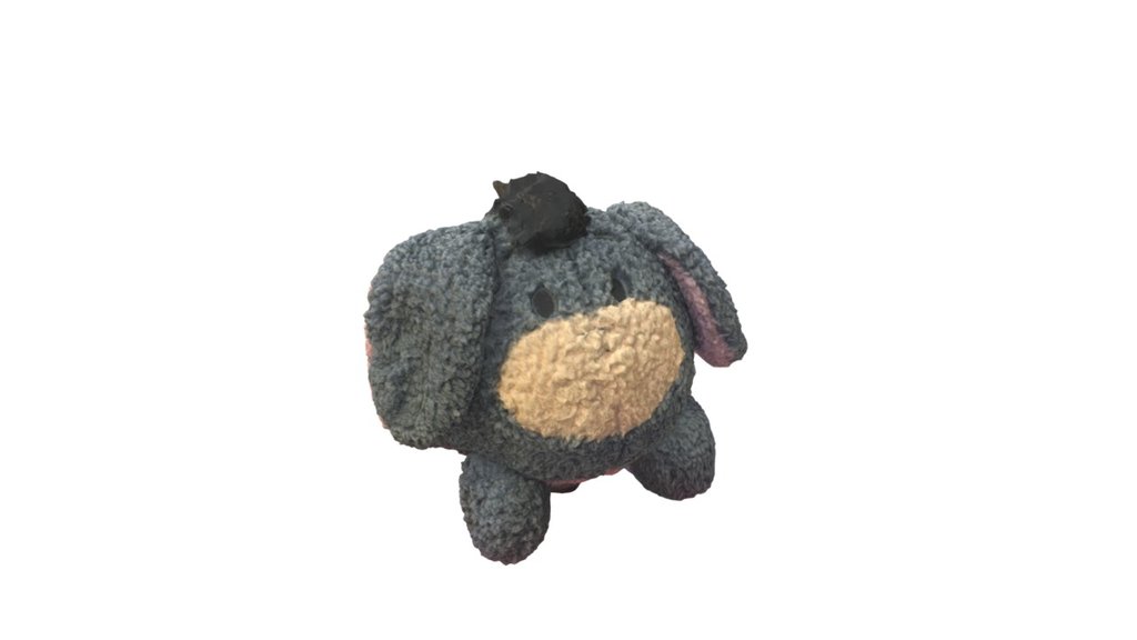 Plush Eeyore - 3D model by cqd2 [d943b35] - Sketchfab