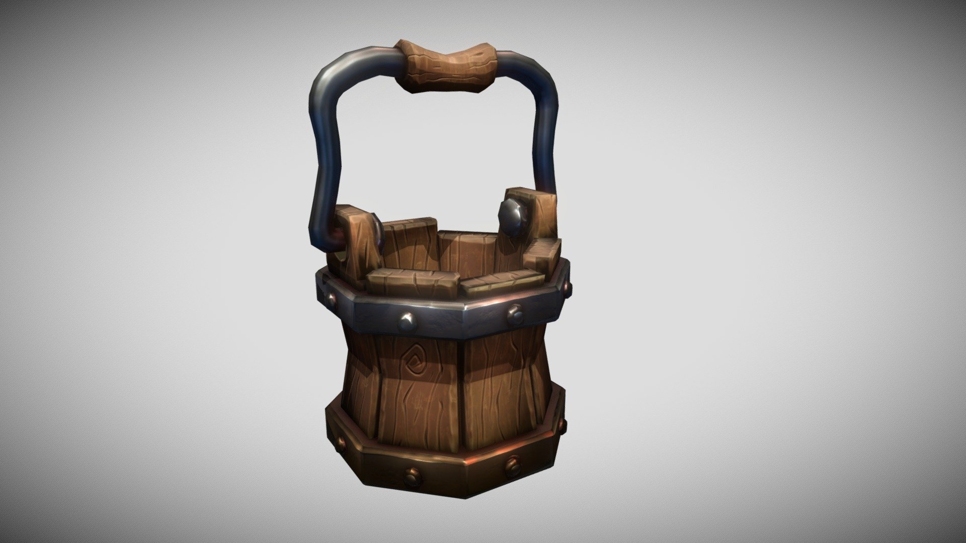 Stylized Bucket - Buy Royalty Free 3D model by TelergyStudio ...
