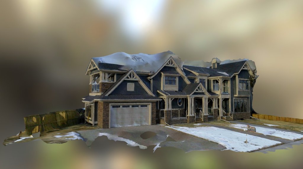 Rough Draft House Model - 3D model by MdmDesigns [d944ef9] - Sketchfab