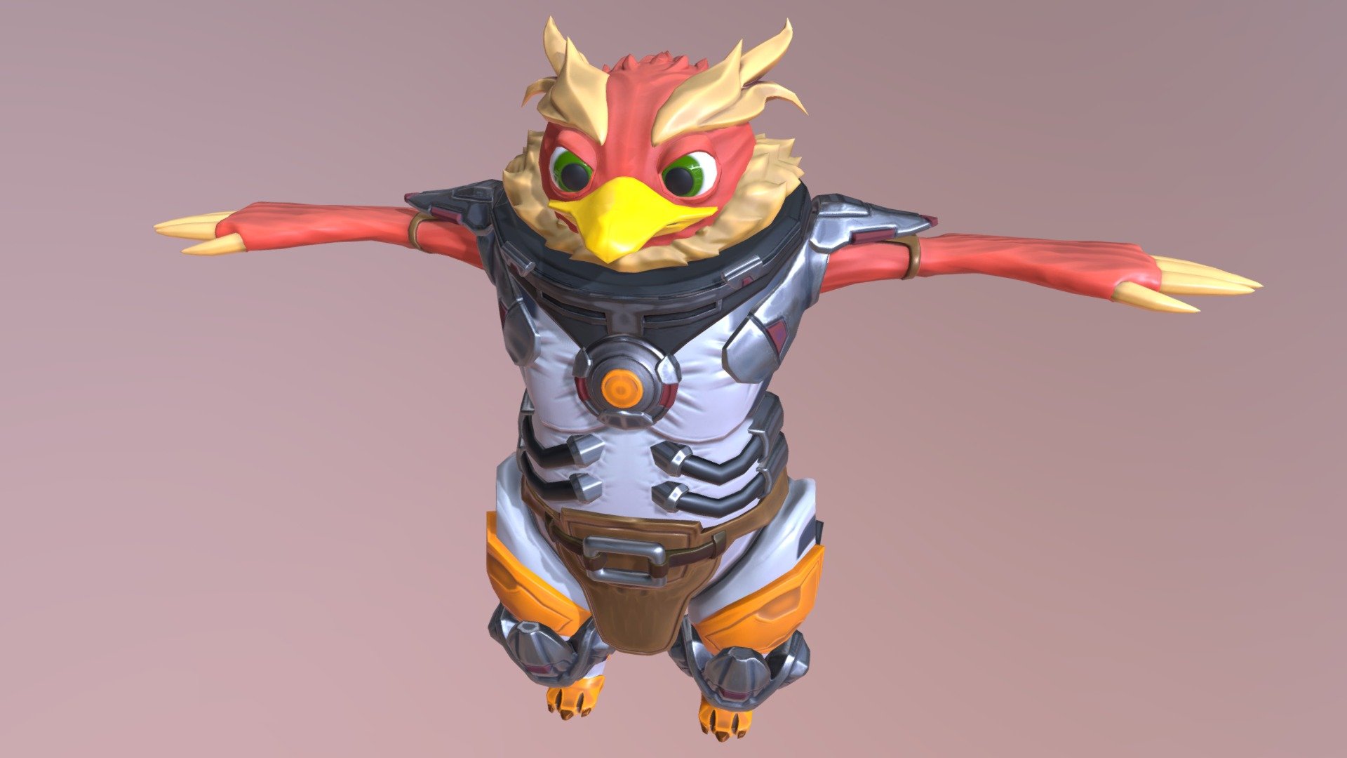 Nova Nukers! Finn Overwatch style - 3D model by LawPortGames [d9466cd ...