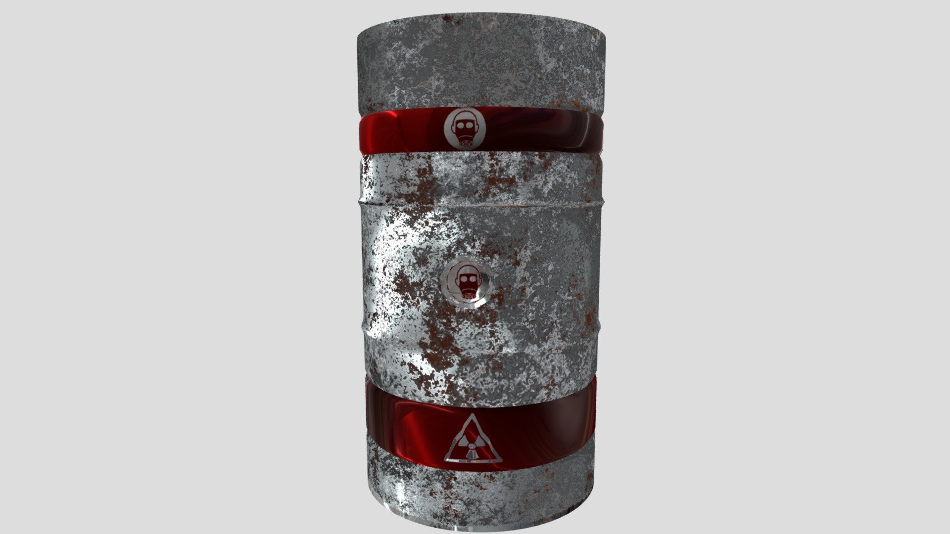 Nuklear Barrel - Download Free 3D model by INinja (@aleksandarpopovic2 ...
