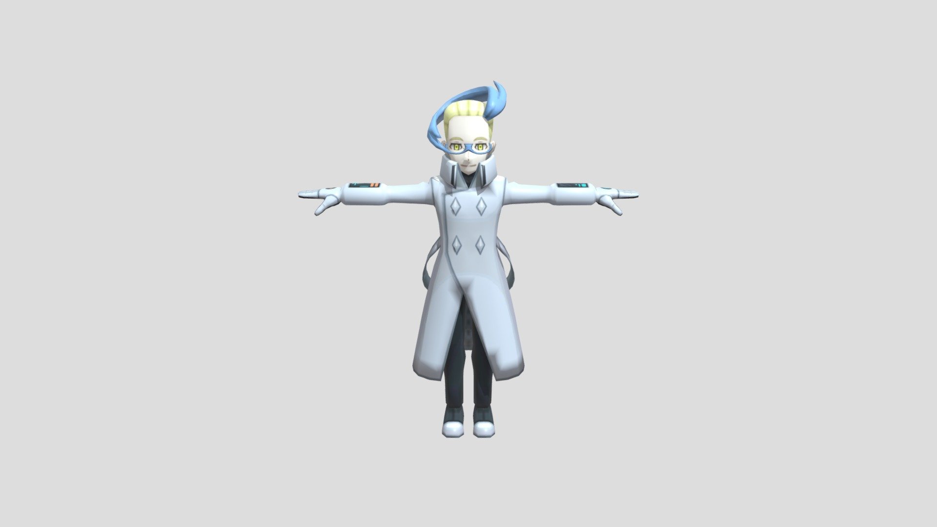 Colress - Pokemon - Download Free 3D model by suly.dzn [d947e76 ...