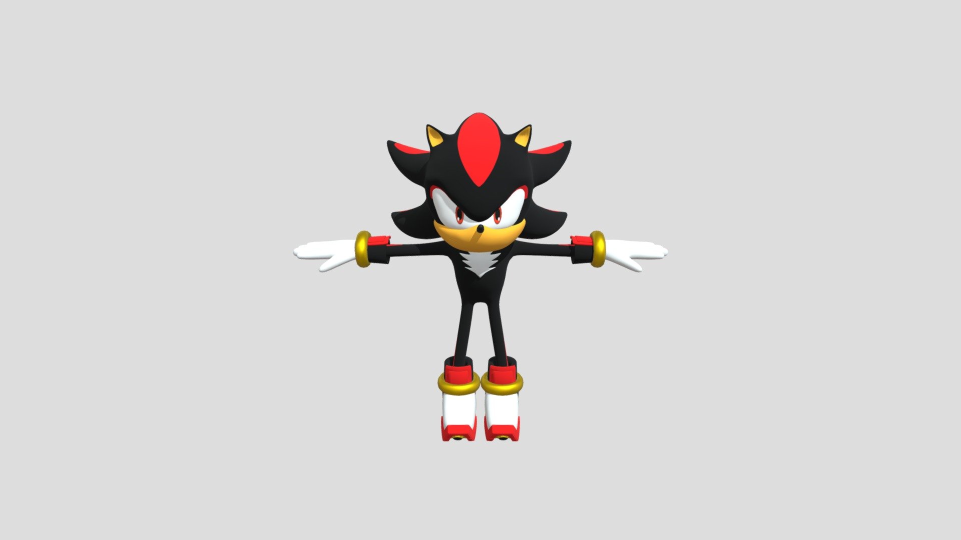 Shadow the hedgehog - 3D model by dairy (@owluwu) [d94977b] - Sketchfab