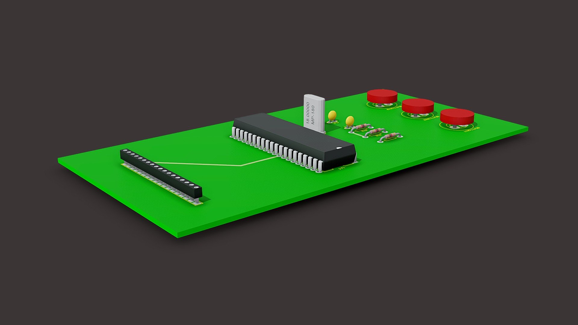 Electronic Circuit - Download Free 3D model by Mstr Ananas (@mstr ...