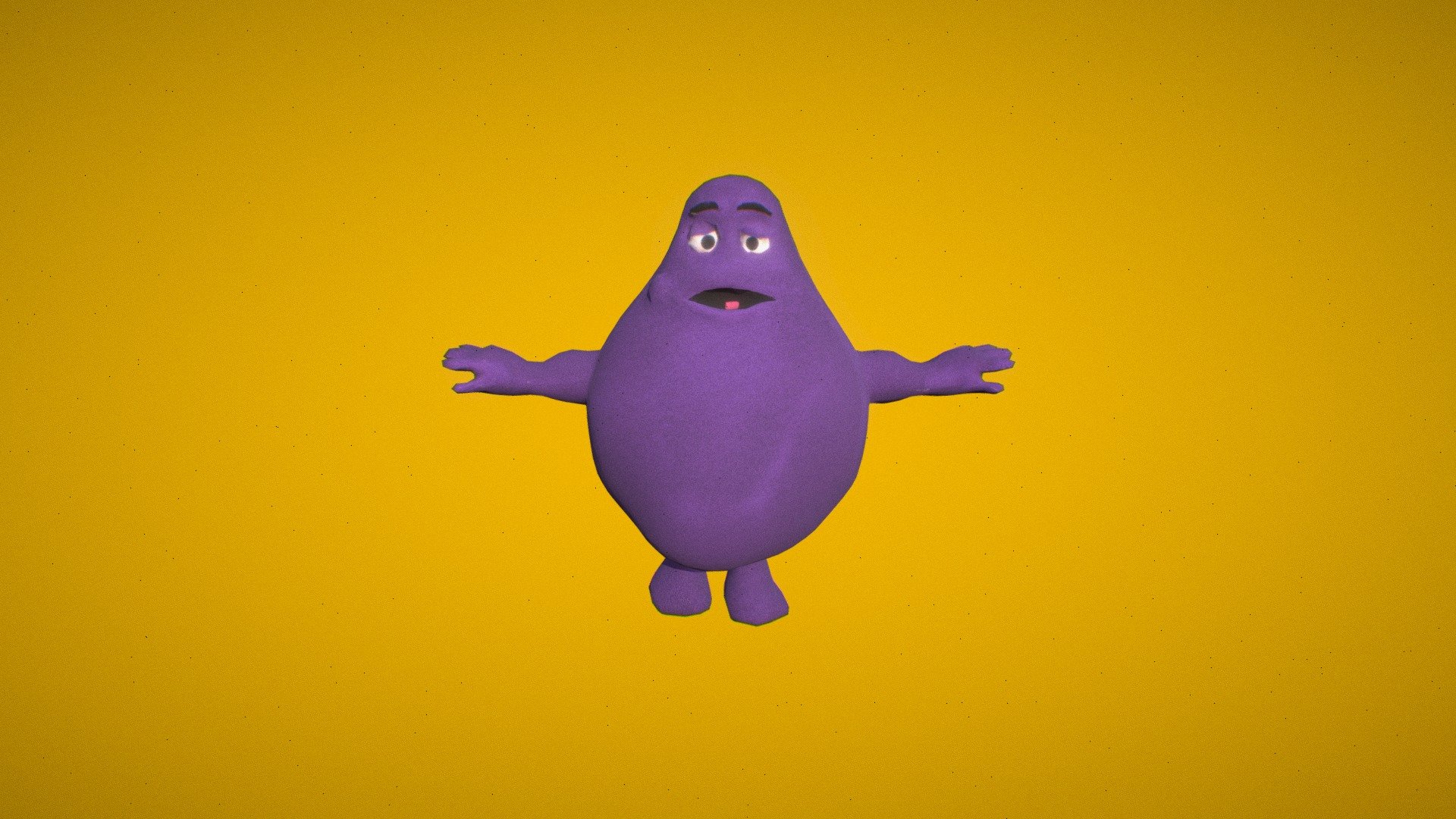 GRIMACE - Download Free 3D model by empress503yyh [d94a1f6] - Sketchfab