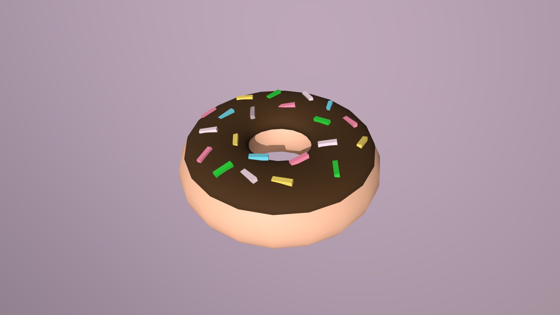 Donut - 3D model by marieyamamoto [d94a2a0] - Sketchfab