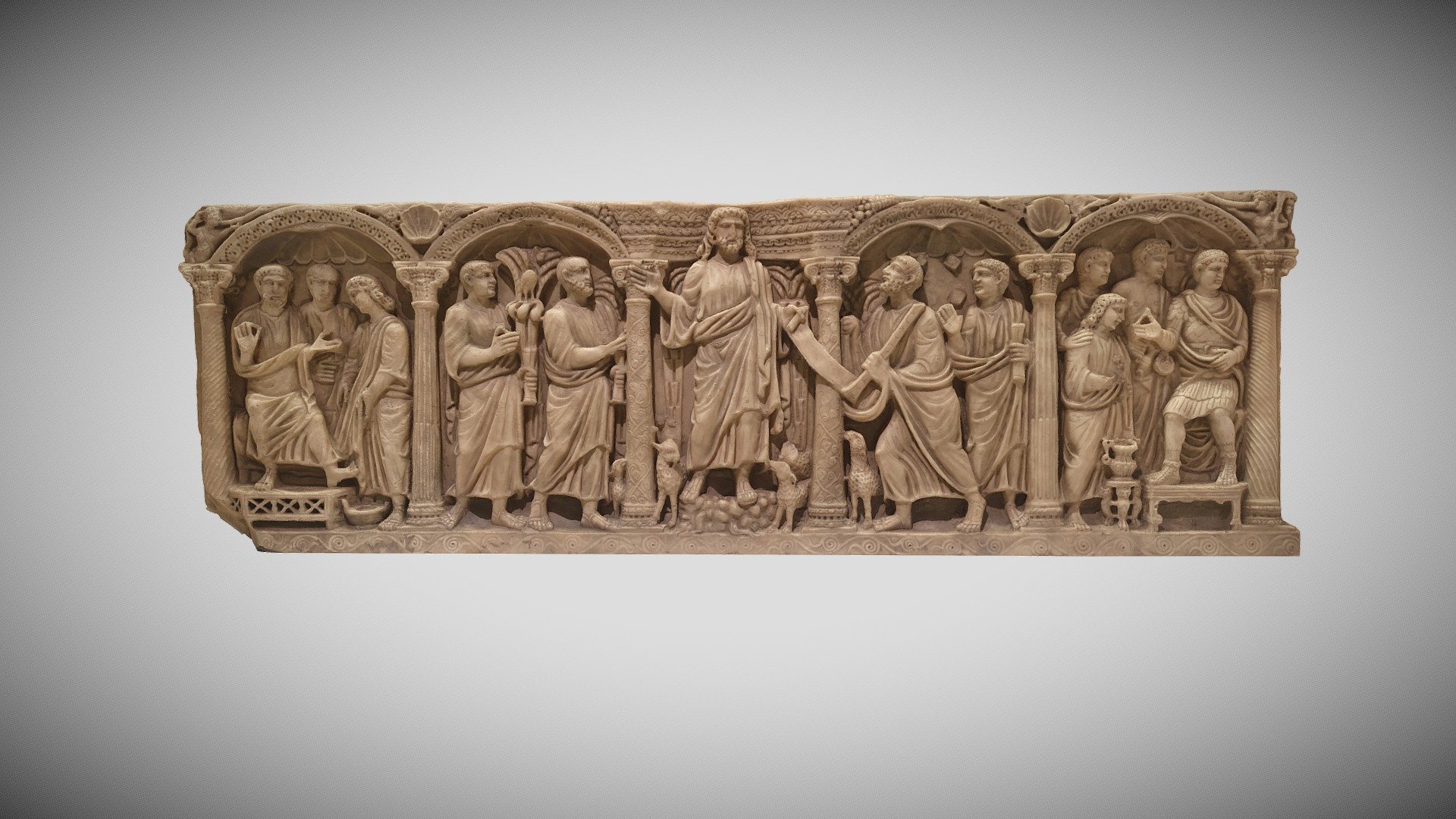 Sarcophagus Traditio Legis - Download Free 3D model by netgis [d94b3b9 ...
