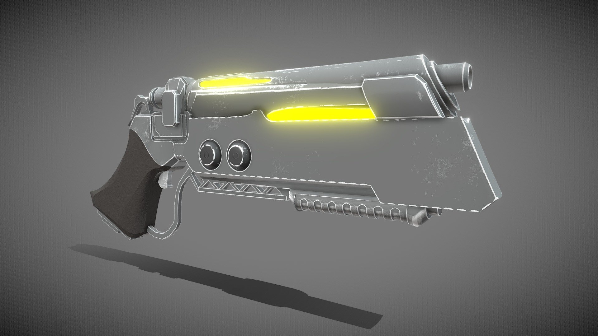 Sci-Fi Pistol - Download Free 3D model by Logan Rinaldis ...
