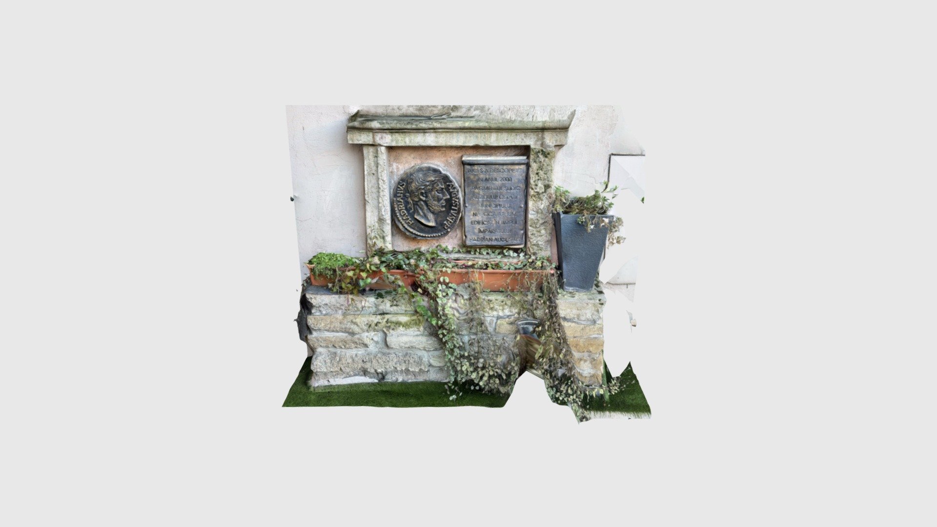 Fragment sudic al zidului cetății Cluj - Download Free 3D model by ...