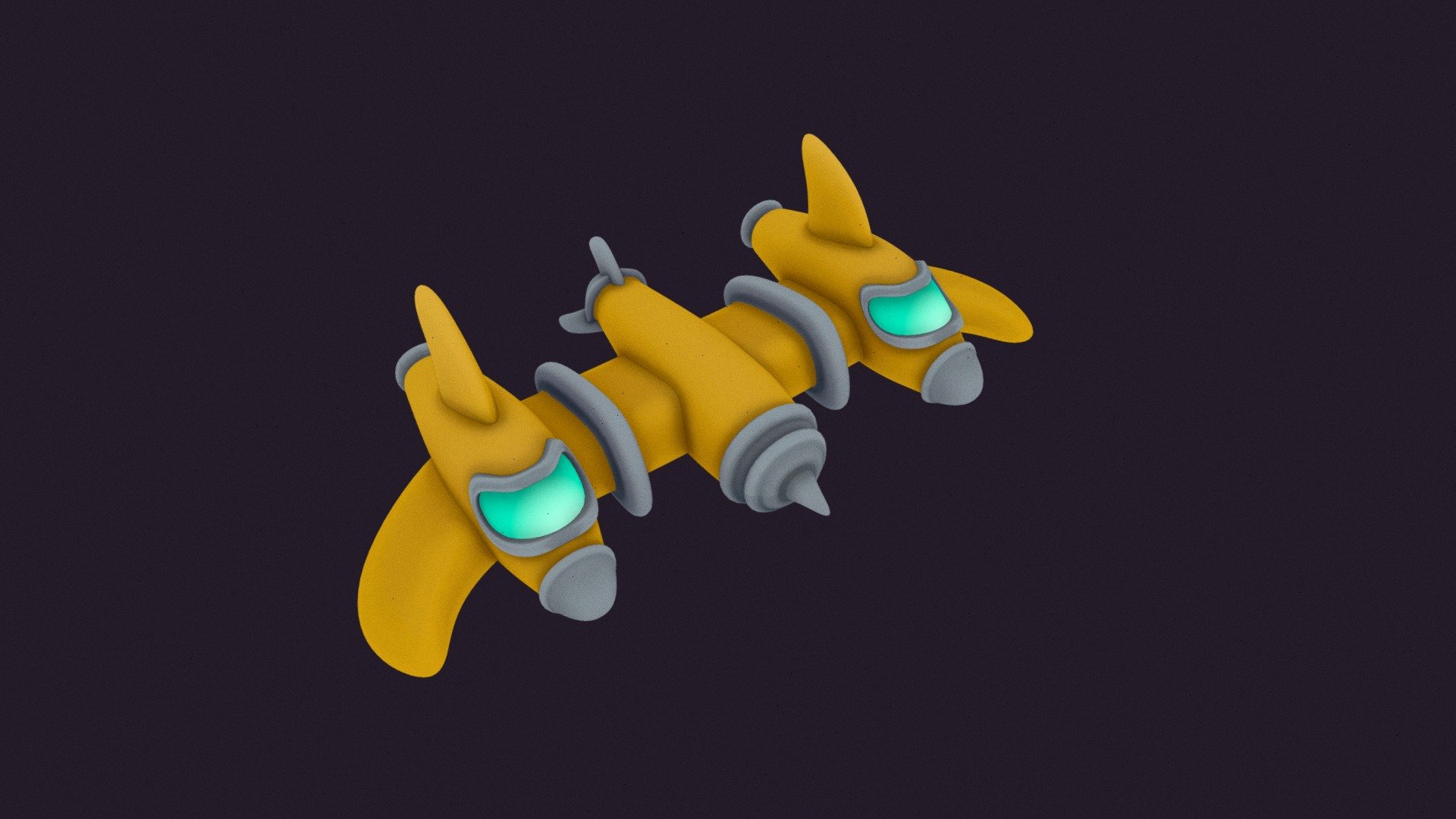 Galactic Defenders - Bomber - 3D model by Renham - Camilo Rojas (@renham) [d94e83b] - Sketchfab