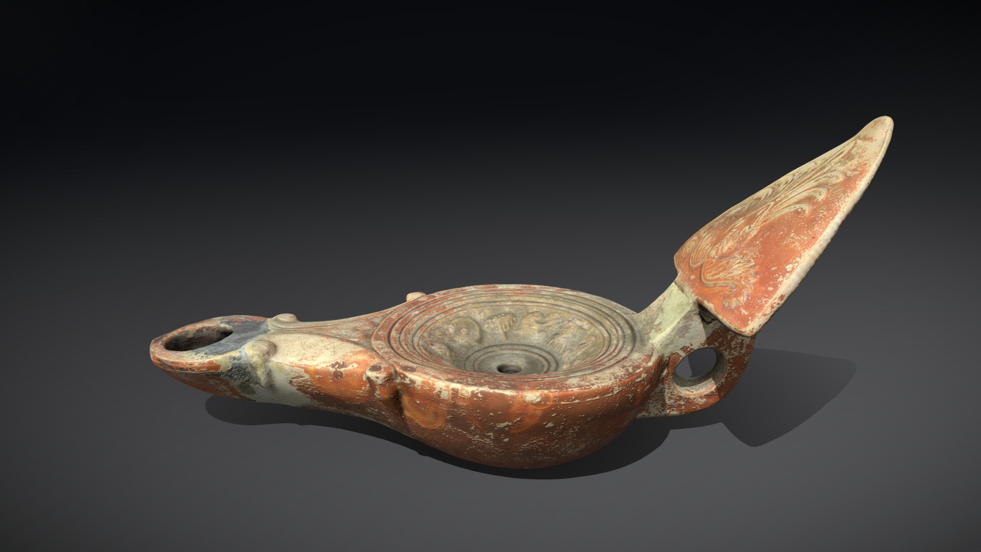 Roman Lamp With Triangular Heat Shield [copy] - 3D model by jurandm ...