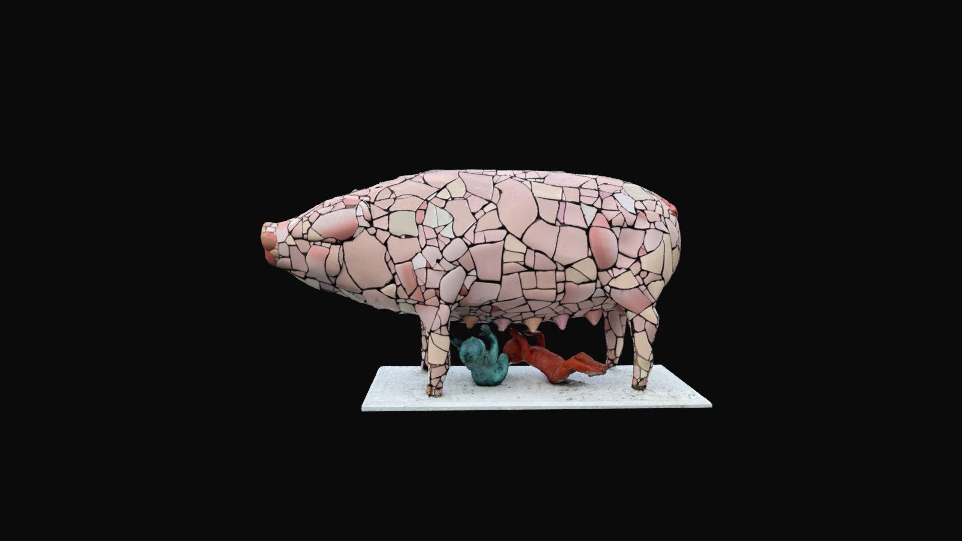 ‘Romulus and Seamus’ by John Kindness. - Download Free 3D model by ...