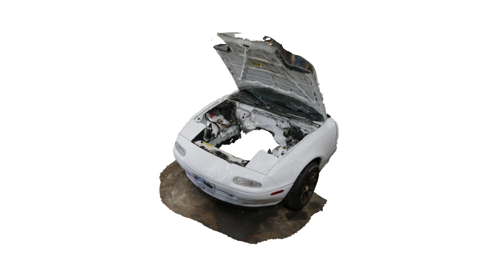 1991 Mazda Miata MX-5 Engine Bay - Download Free 3D model by Altrous ...