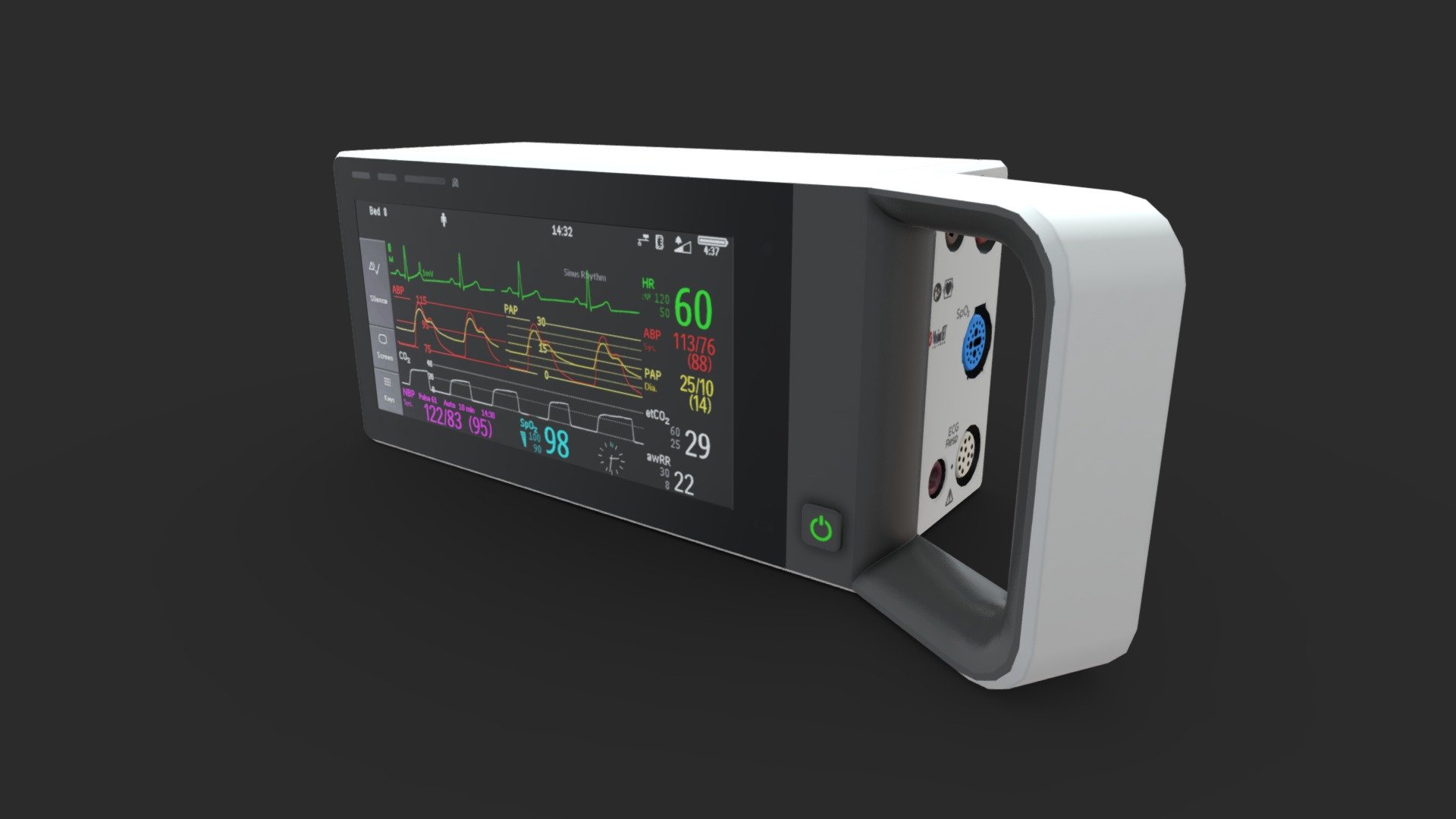 Patient Monitor - Buy Royalty Free 3D model by ChakkitPP [d954019 ...