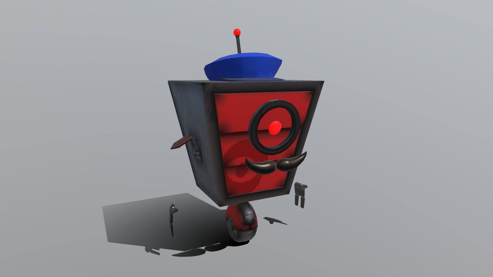 The Robot - Ubisoft Game Lab 2021 - 3D model by jordandionduval ...