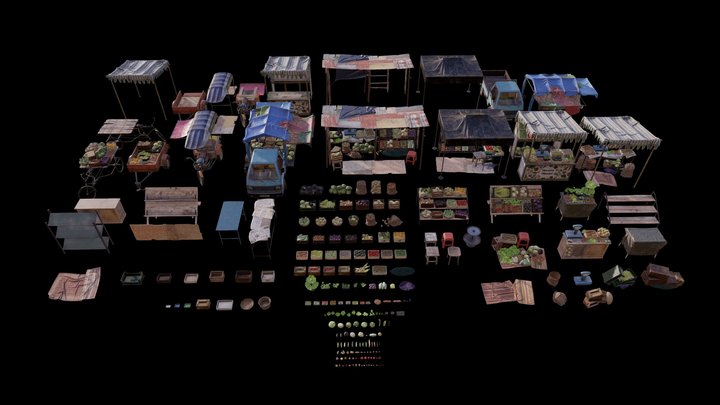 Food 3D models - Sketchfab