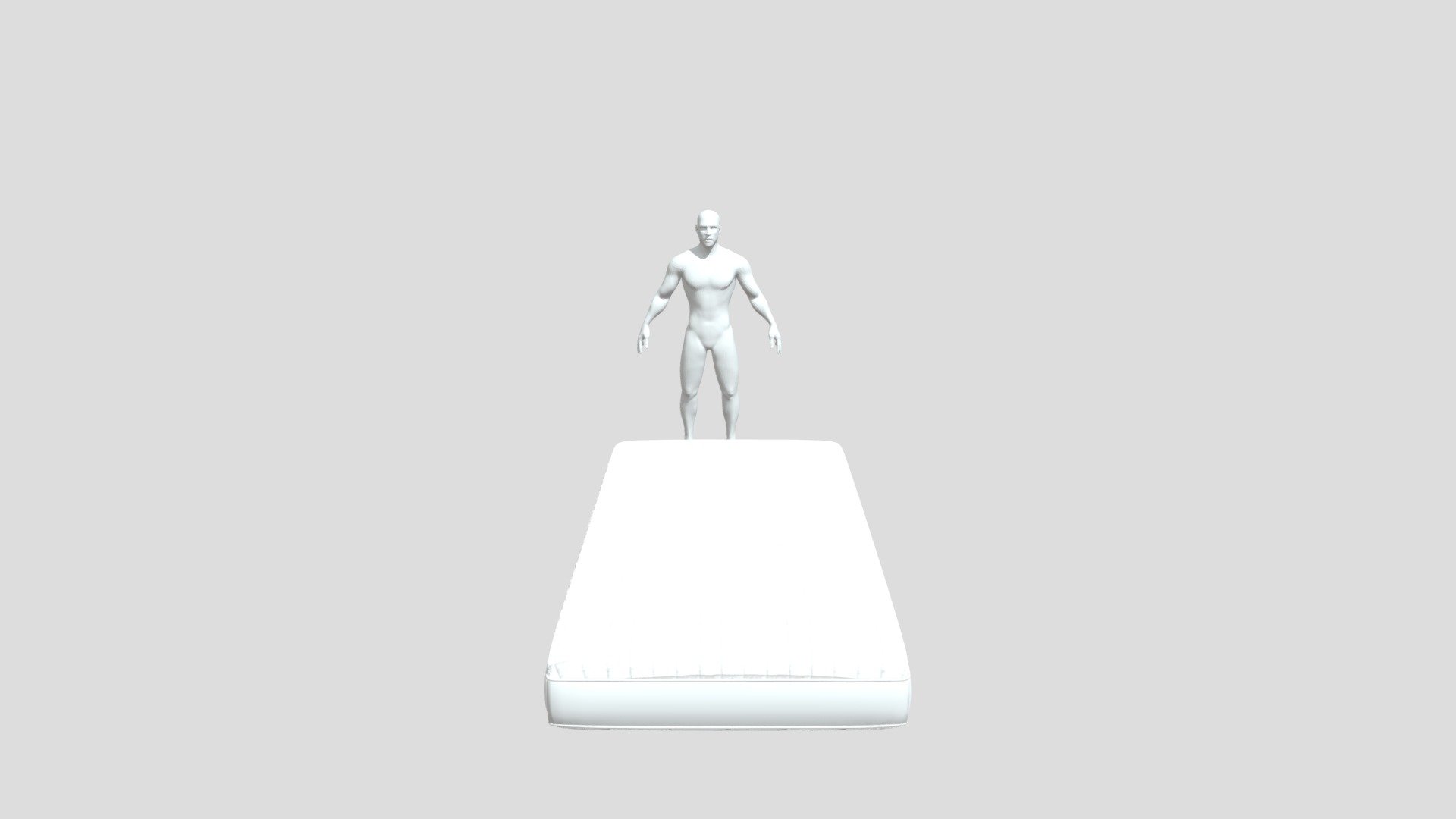 MATRESS Single Bed - 3D model by Faltugrafer (@debangshu4007) [d95913f ...