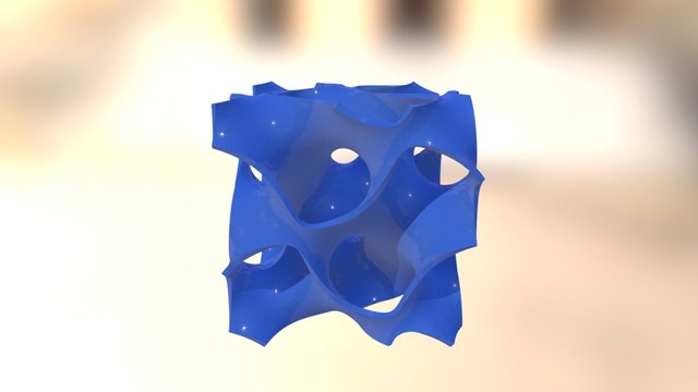 Gyroid-math-geometry 3D models - Sketchfab