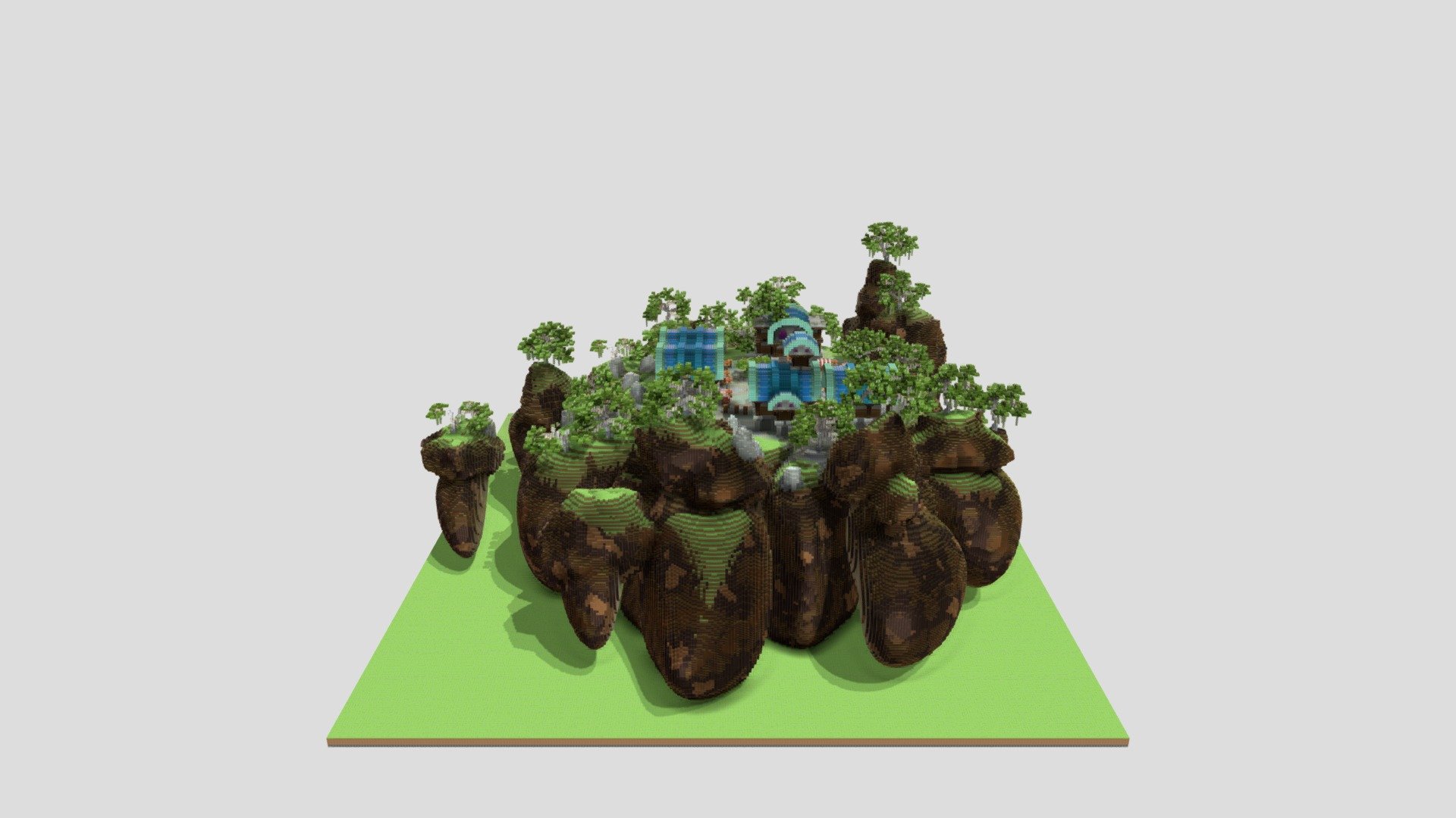 Blue Island - 400x450 - 3D model by Senior Studios (@seniorstudios ...