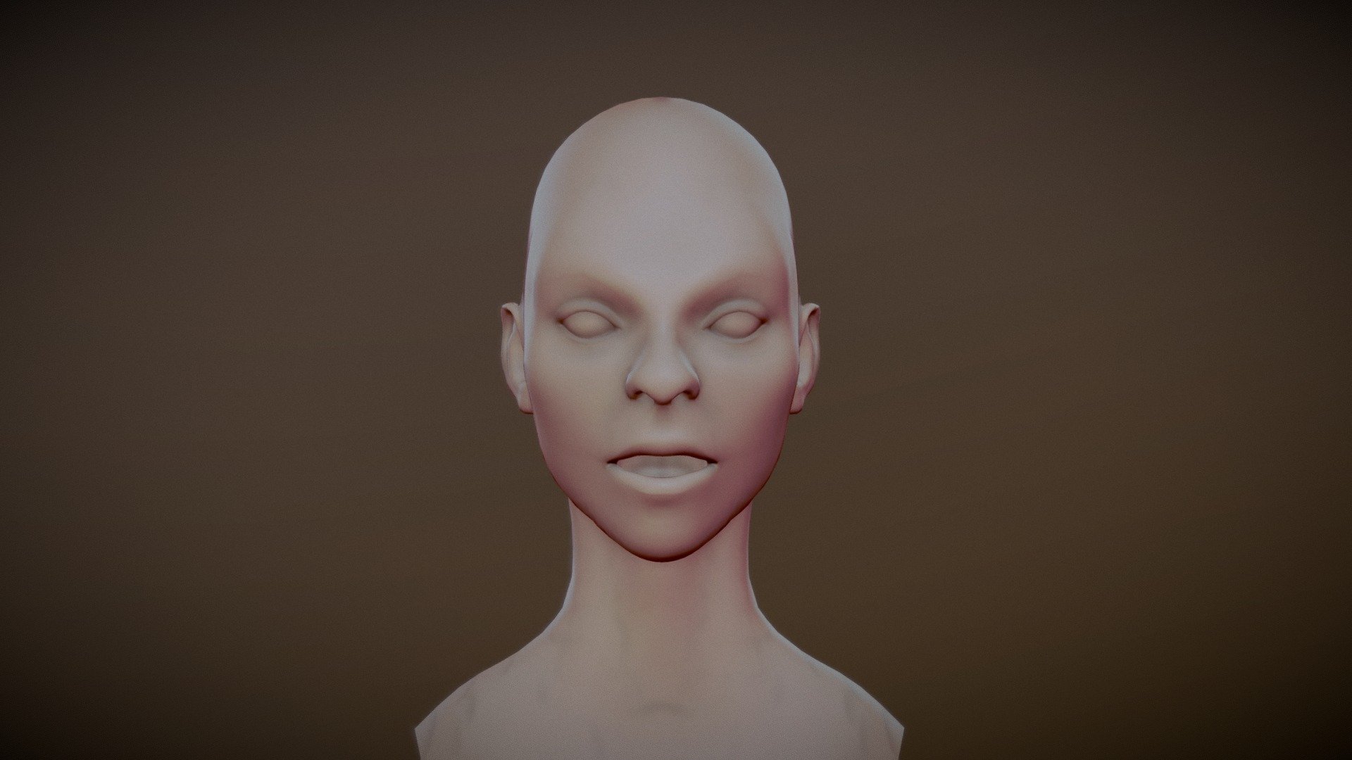 Female Head Template Download Free 3D Model By Virtua Con virtuaCon 