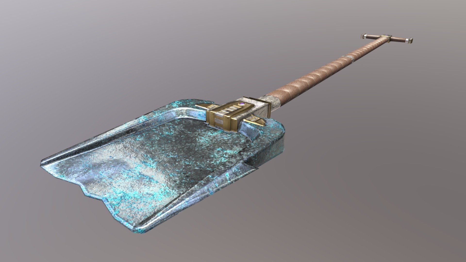 Shovel Mithril - Buy Royalty Free 3D model by Arigasoft [d95b67d] - Sketchfab Store