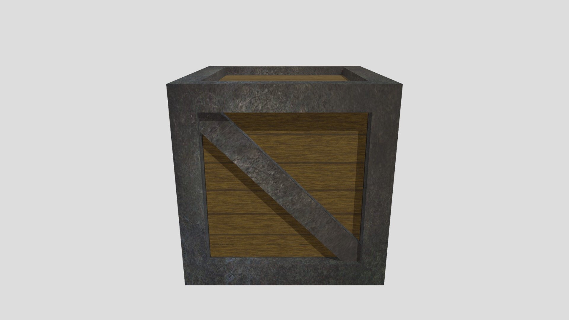 Metal Crate - 3D model by JosephRPerez [d95c4e1] - Sketchfab