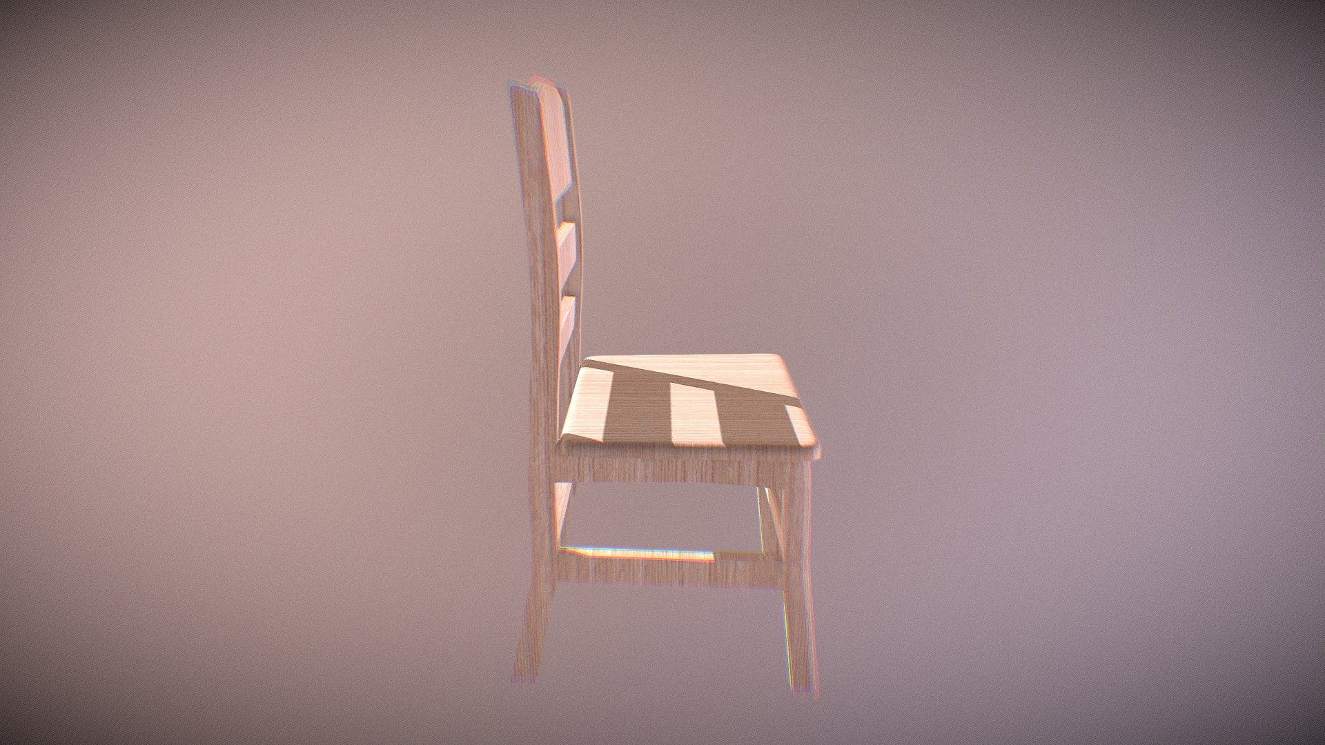 Simple Wood Chair 2 - 3D model by jjeekkoobb [d95ca70] - Sketchfab