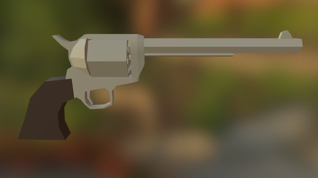 Colt Single Action Army Revolver - 3D model by drzepto [d95e0f7 ...
