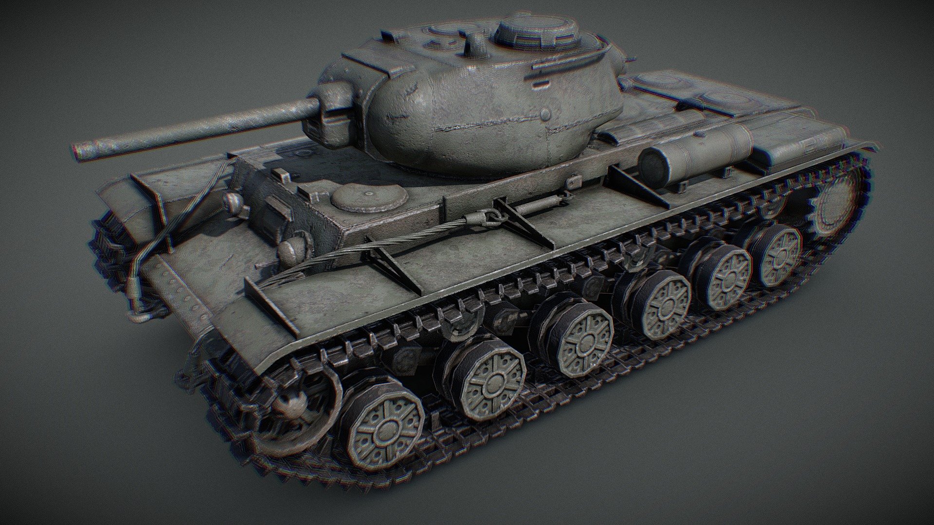 Russian Tank KV-1S - Download Free 3D model by TSB3DMODELS [d95f00c ...