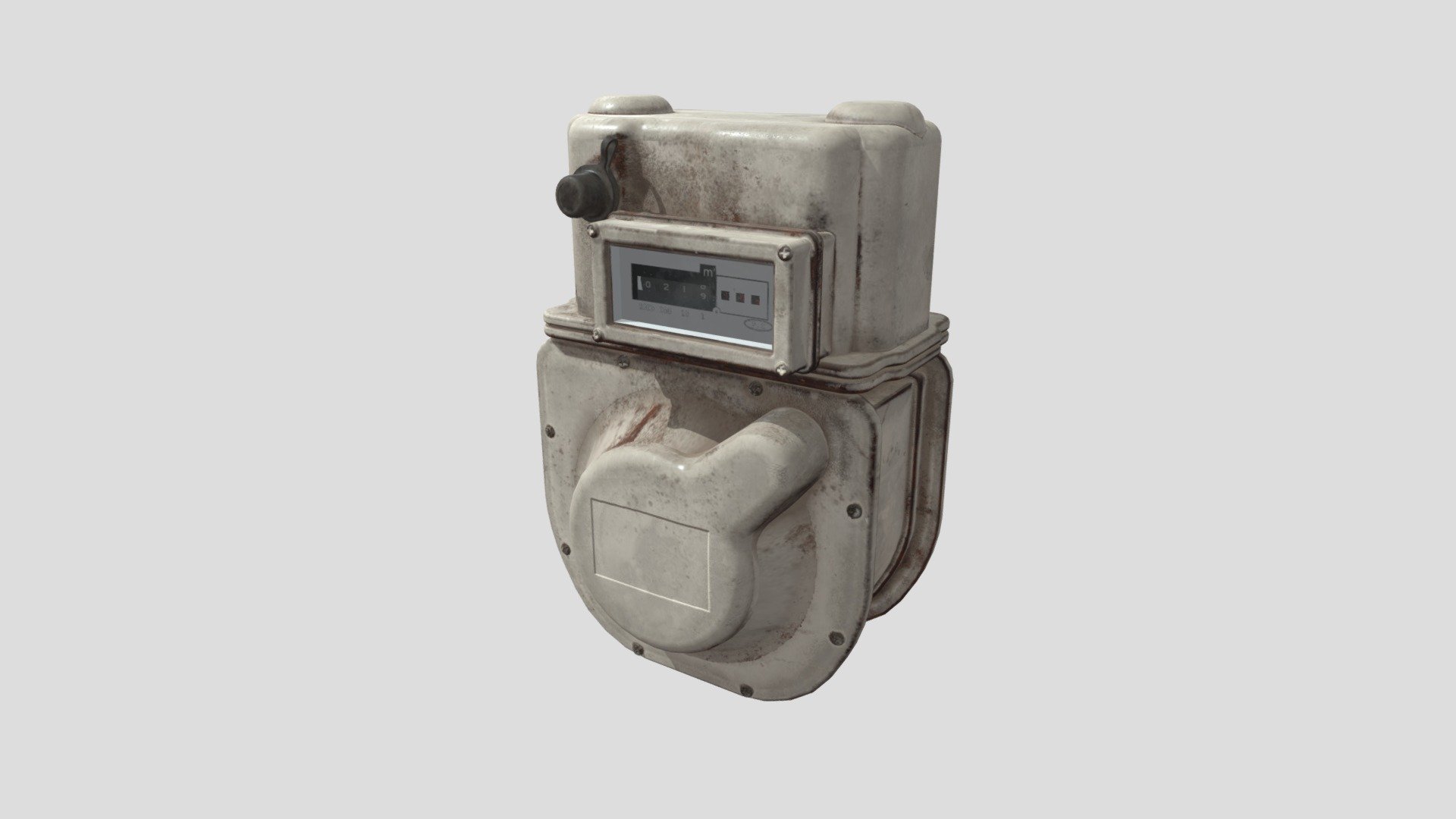 gasmeter02 - 3D model by raywang1234 [d95f068] - Sketchfab