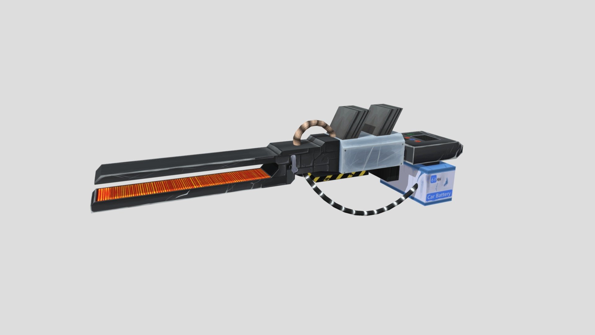 railgun model - Download Free 3D model by I3DRAGON (@AlexDRG) [d95f0a1 ...