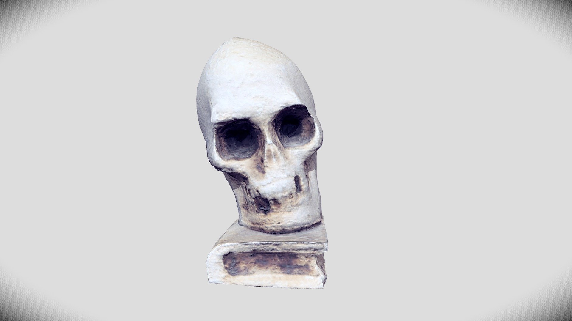 StoneSkull_01_LP - Download Free 3D model by Vulkinic [d962e29] - Sketchfab