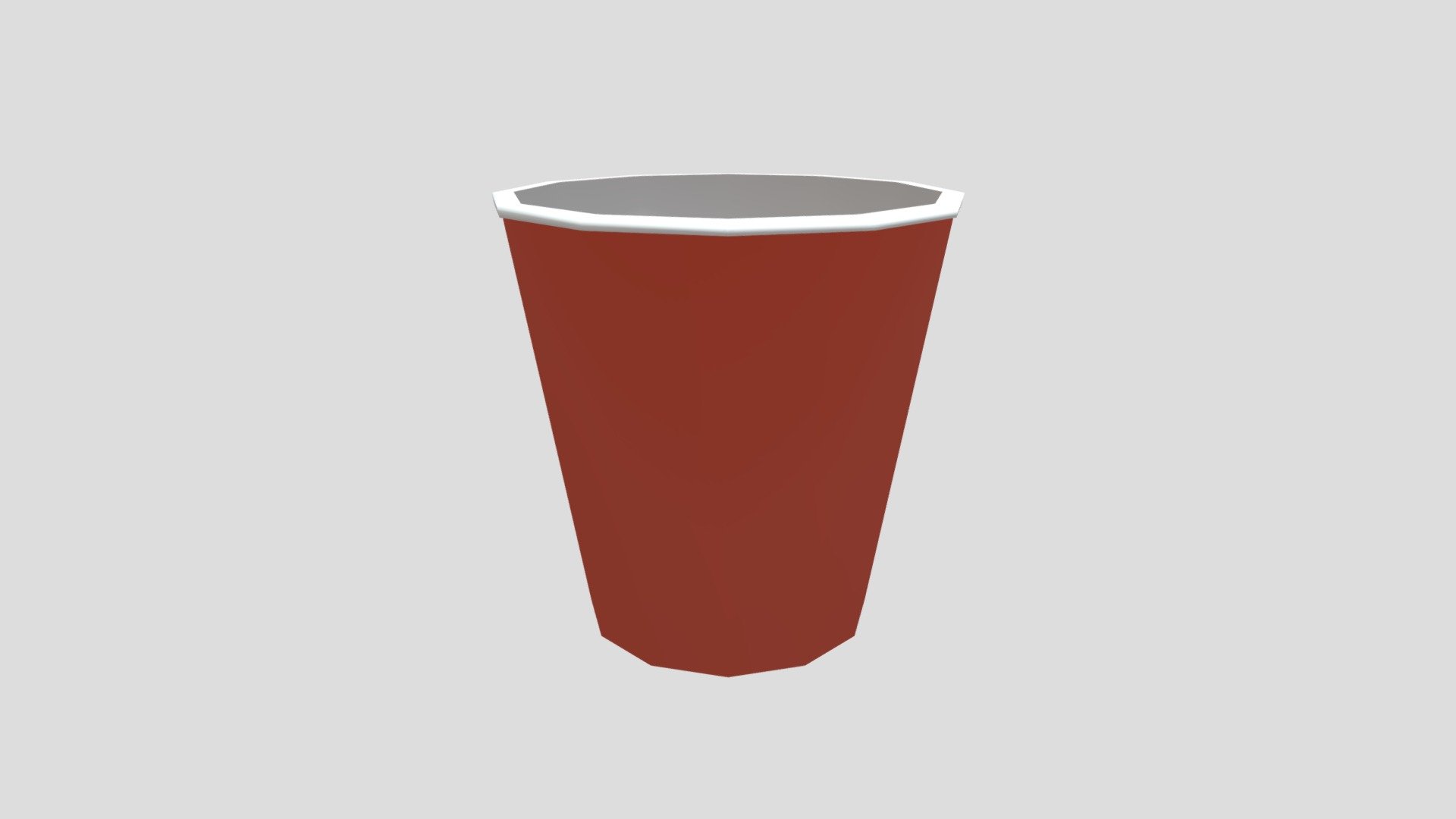 Plastic cup (low poly) - Download Free 3D model by itslays [d963025 ...