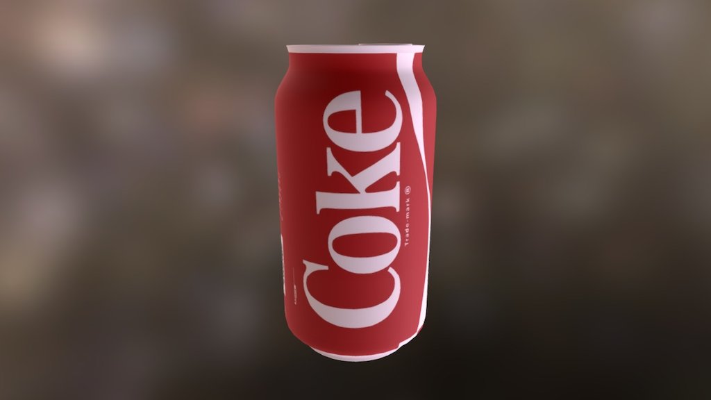 Coke Can - 3D model by Brandon Stamp (@BSOfficialMedia) [d96315c ...