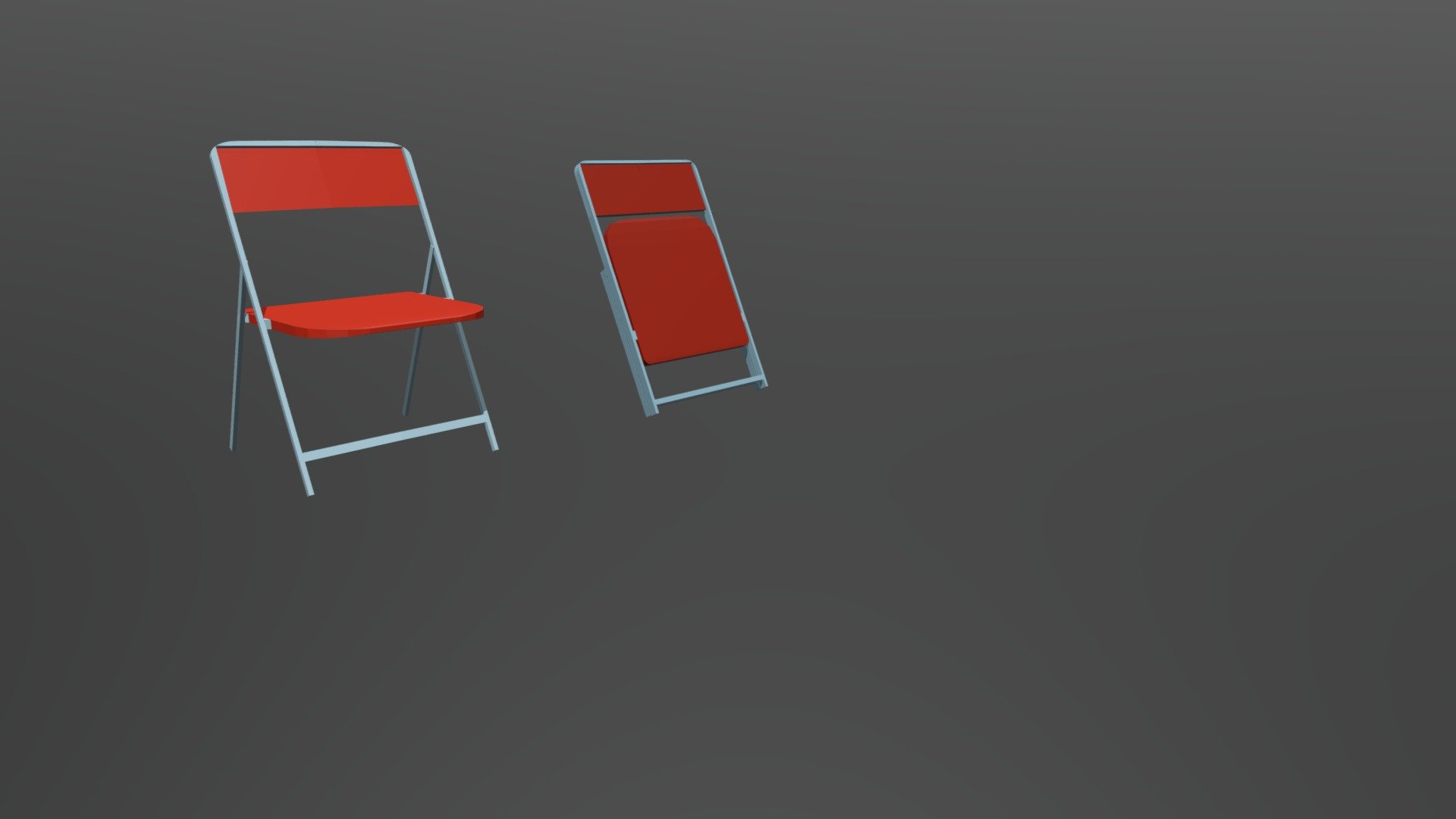 Foldable Chair - 3D model by OliverAwesome123 [d9635ea] - Sketchfab