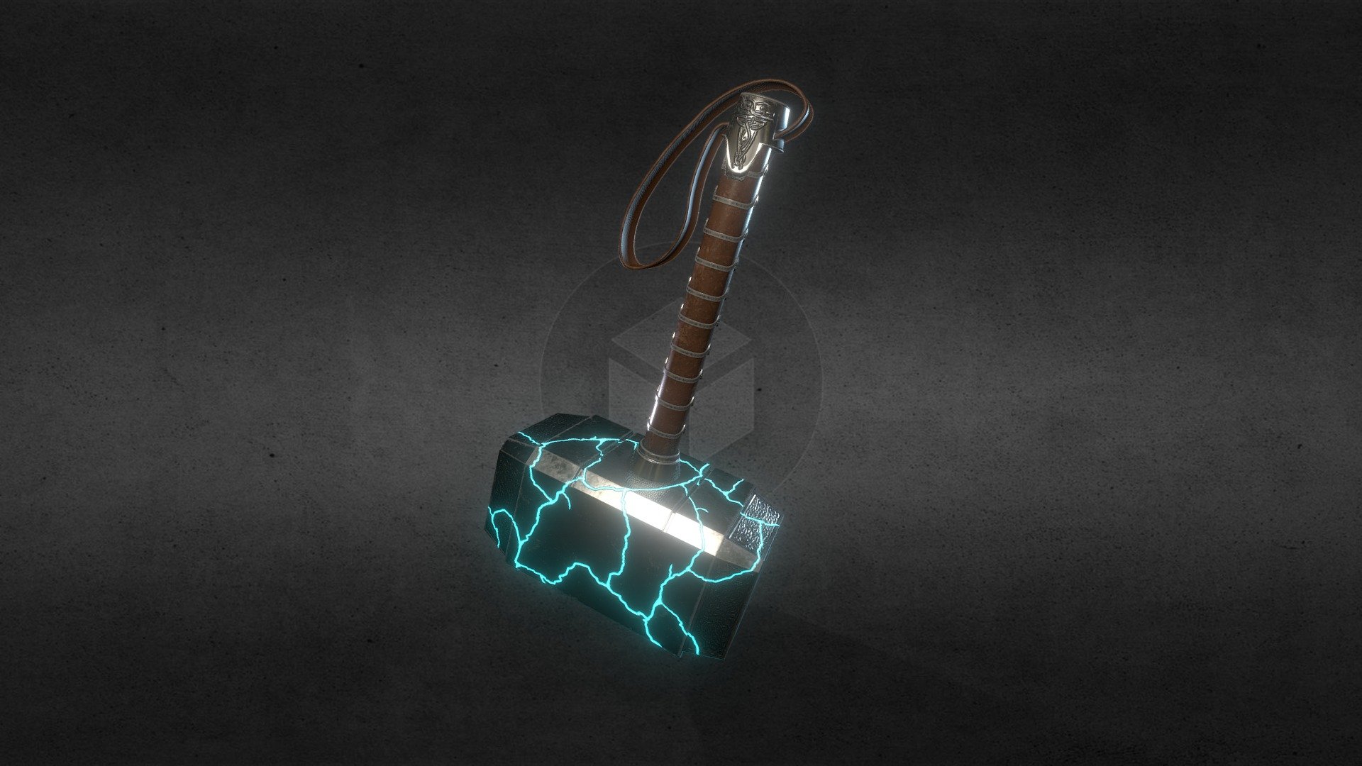 Reassembled Mjolnir - 3D model by YuhItsMarcus [d9648cb] - Sketchfab