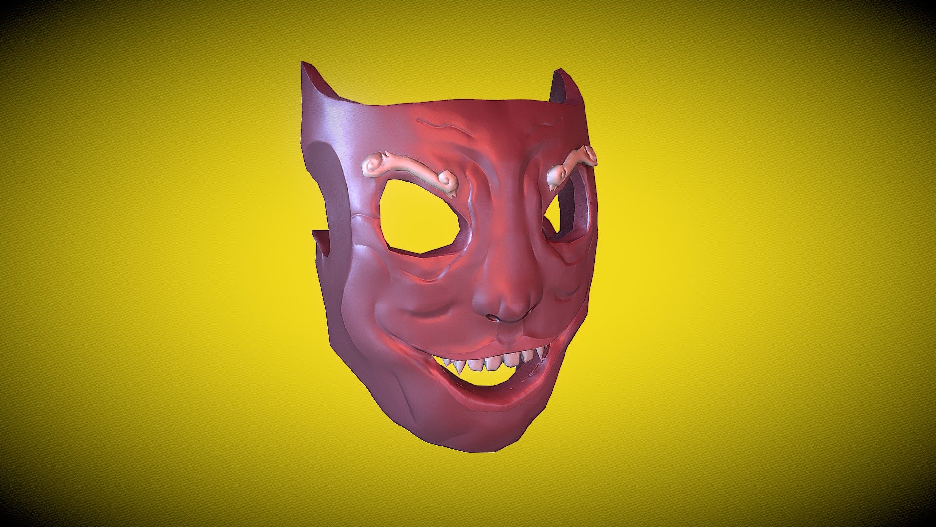 Mischief Mask - 3D model by Studious_Gluteus [d964b64] - Sketchfab