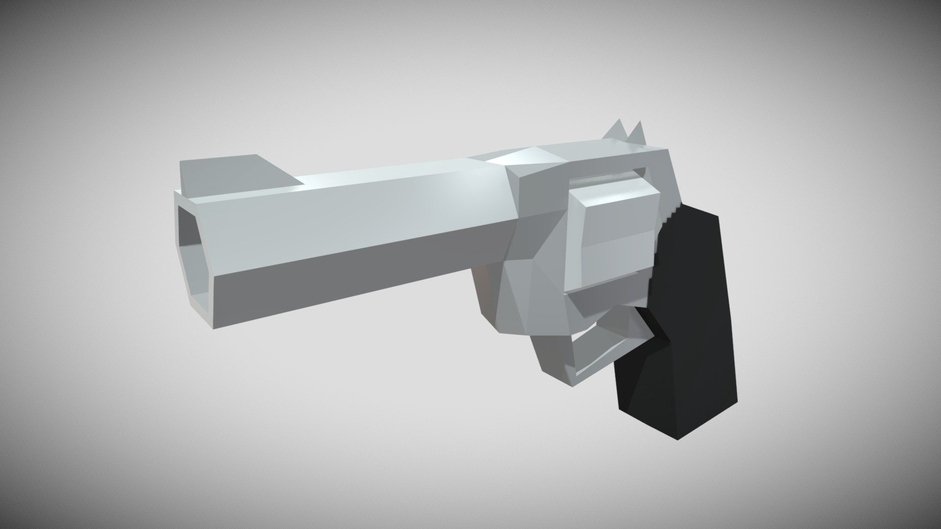 Low Poly Revolver - 3D model by Carpyn [d964d64] - Sketchfab