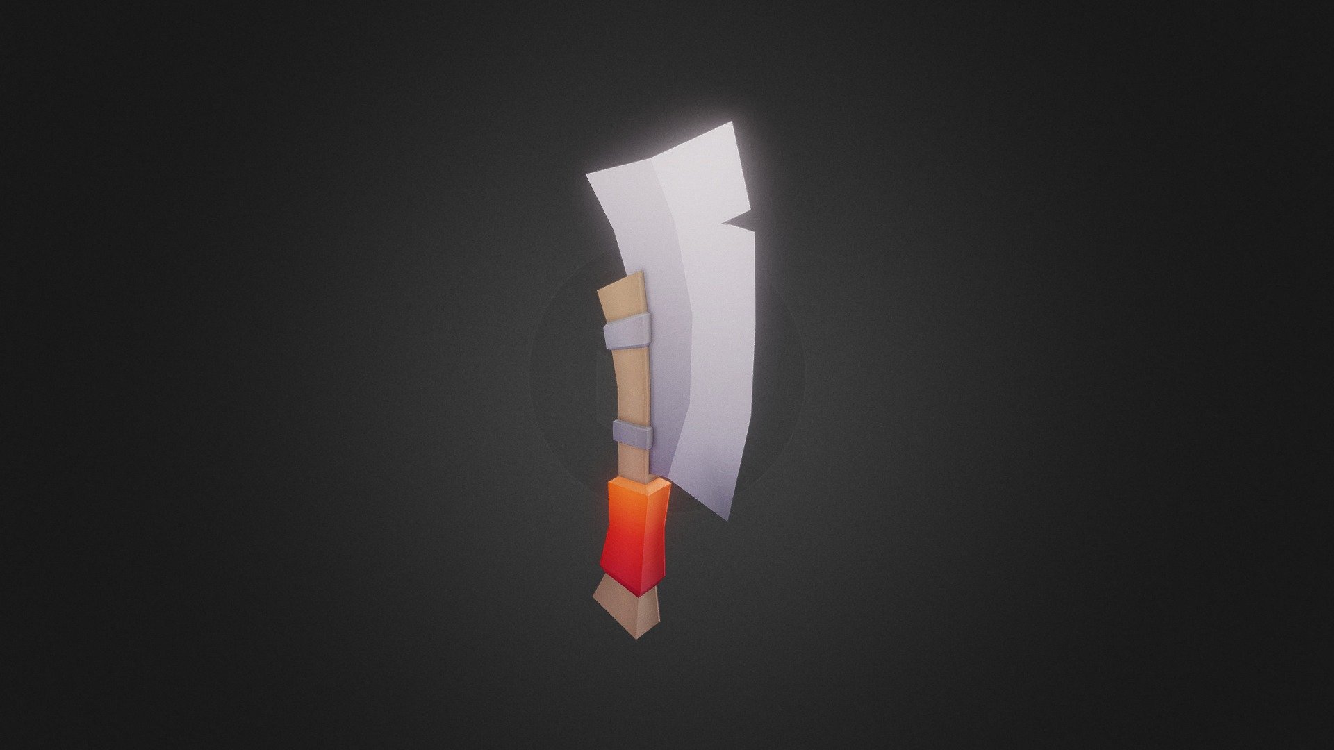 Stylized Low-poly Cleaver - Download Free 3D model by Rocco ...