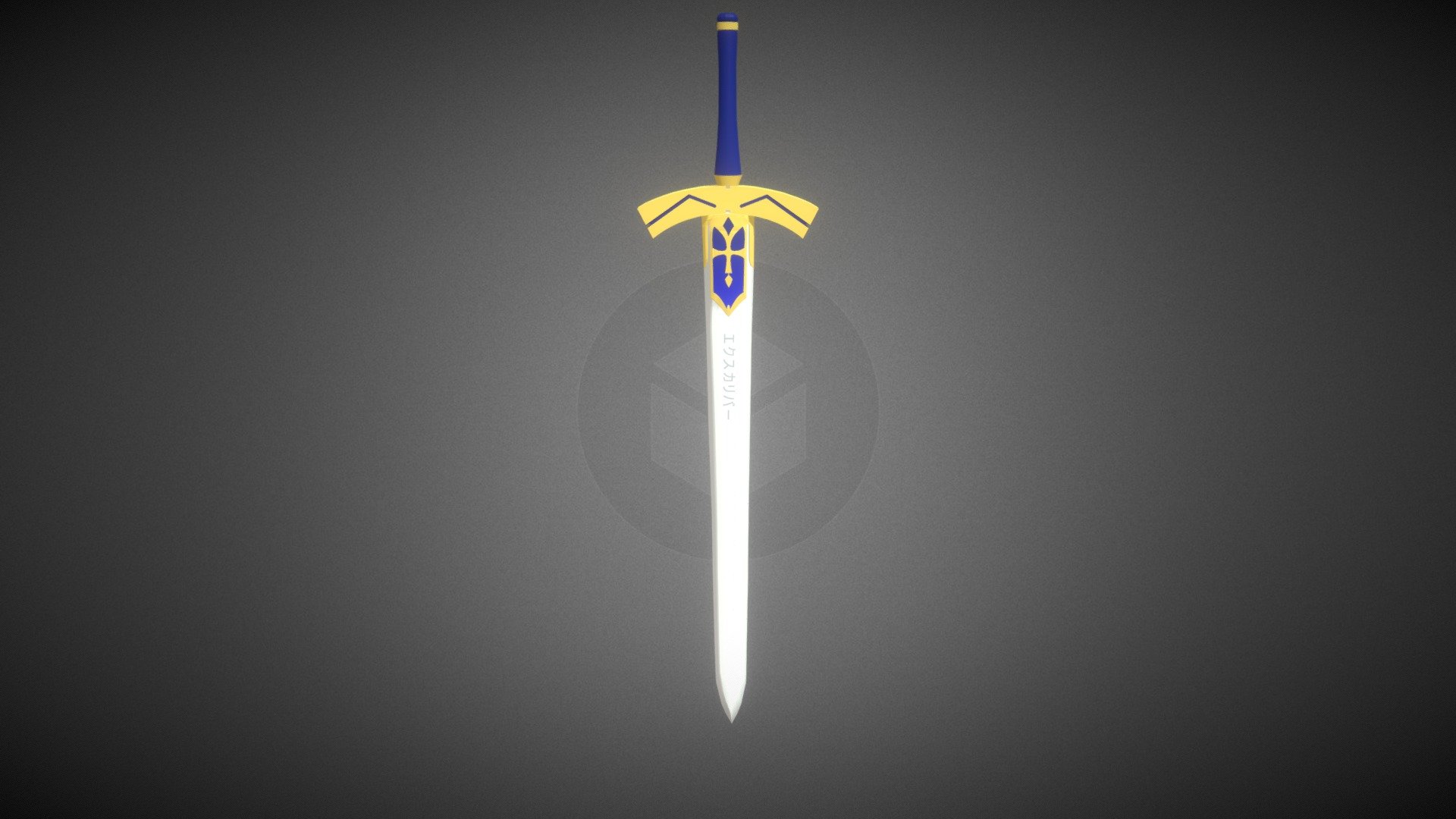 Fate - Excalibur - Download Free 3D model by YukioDev [d965b2a] - Sketchfab