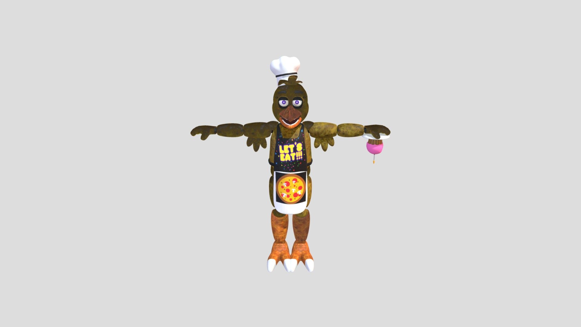 Chiken2 - Download Free 3D model by AngelGamer1411 [d965d9a] - Sketchfab