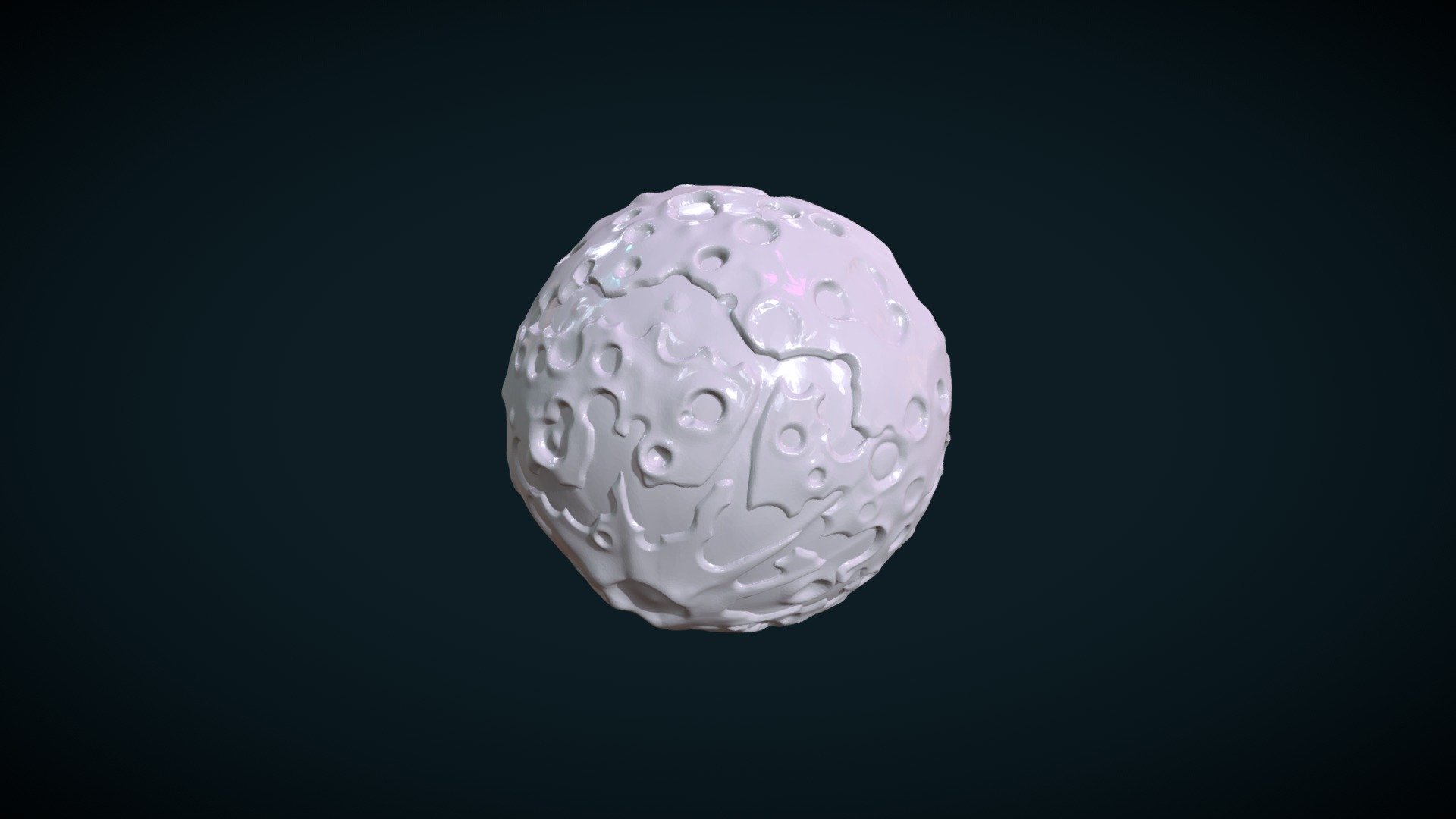 Moon Hollow and Solid - Buy Royalty Free 3D model by Skazok [d9668b7 ...