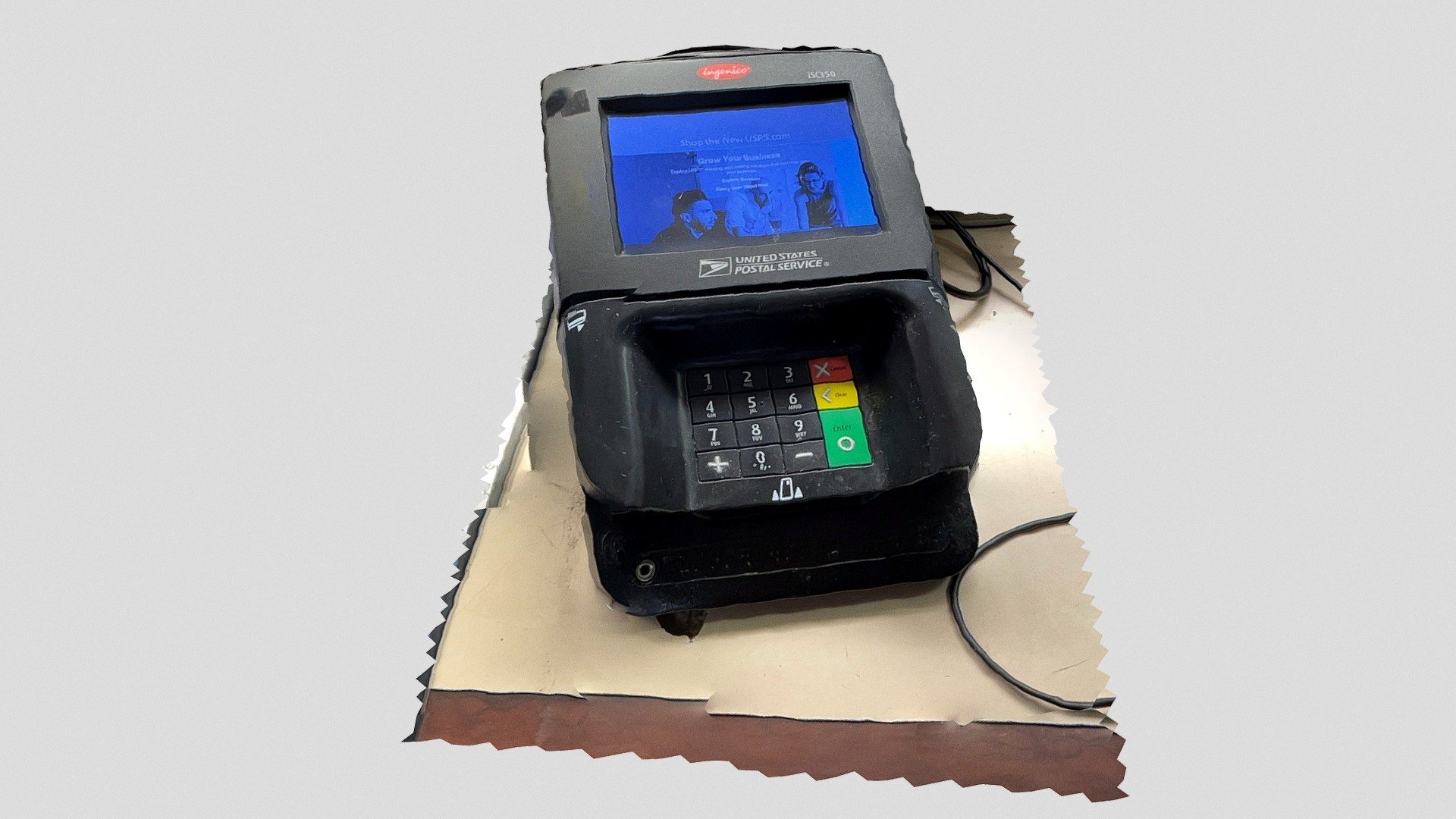 Day 25: USPS payment terminal - Download Free 3D model by Emm ...