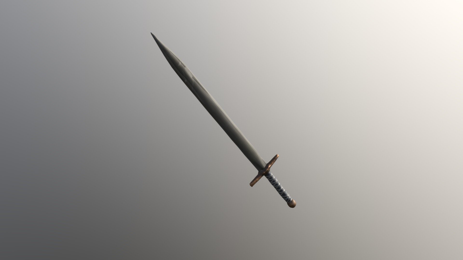 Low poly Sword - 3D model by SouzaCarlos [d96884c] - Sketchfab