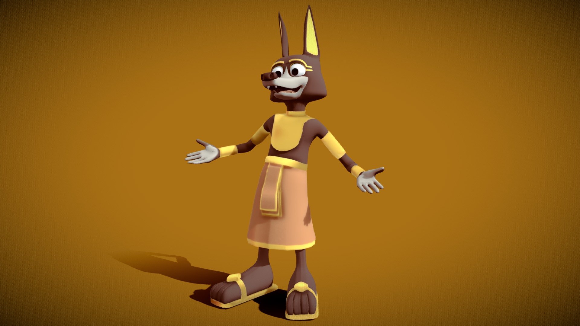 Anubis the Jackal - Anubis - Download Free 3D model by Jacob Quintana (@jacobq1004) [d968a65 ...